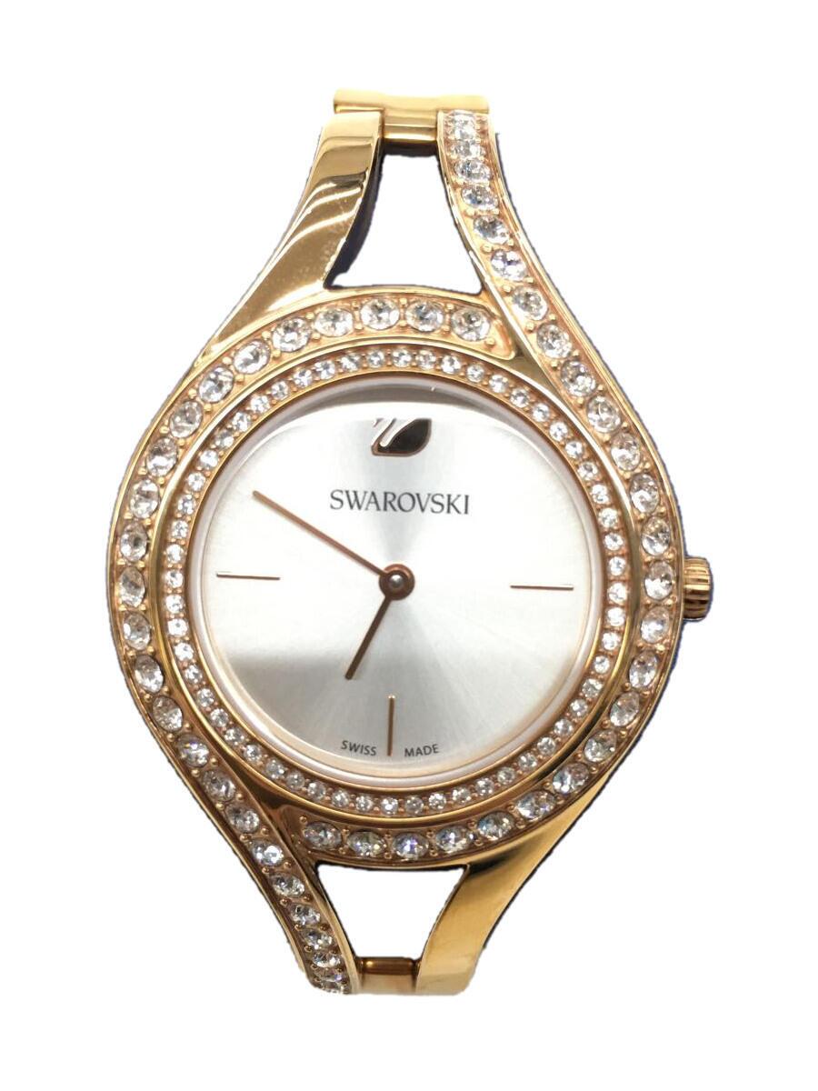 Swarovski(スワロフスキー) / クォーツ腕時計/アナログ/ステンレス/WHT/GLD/5377576/Eternal/エターナル ...