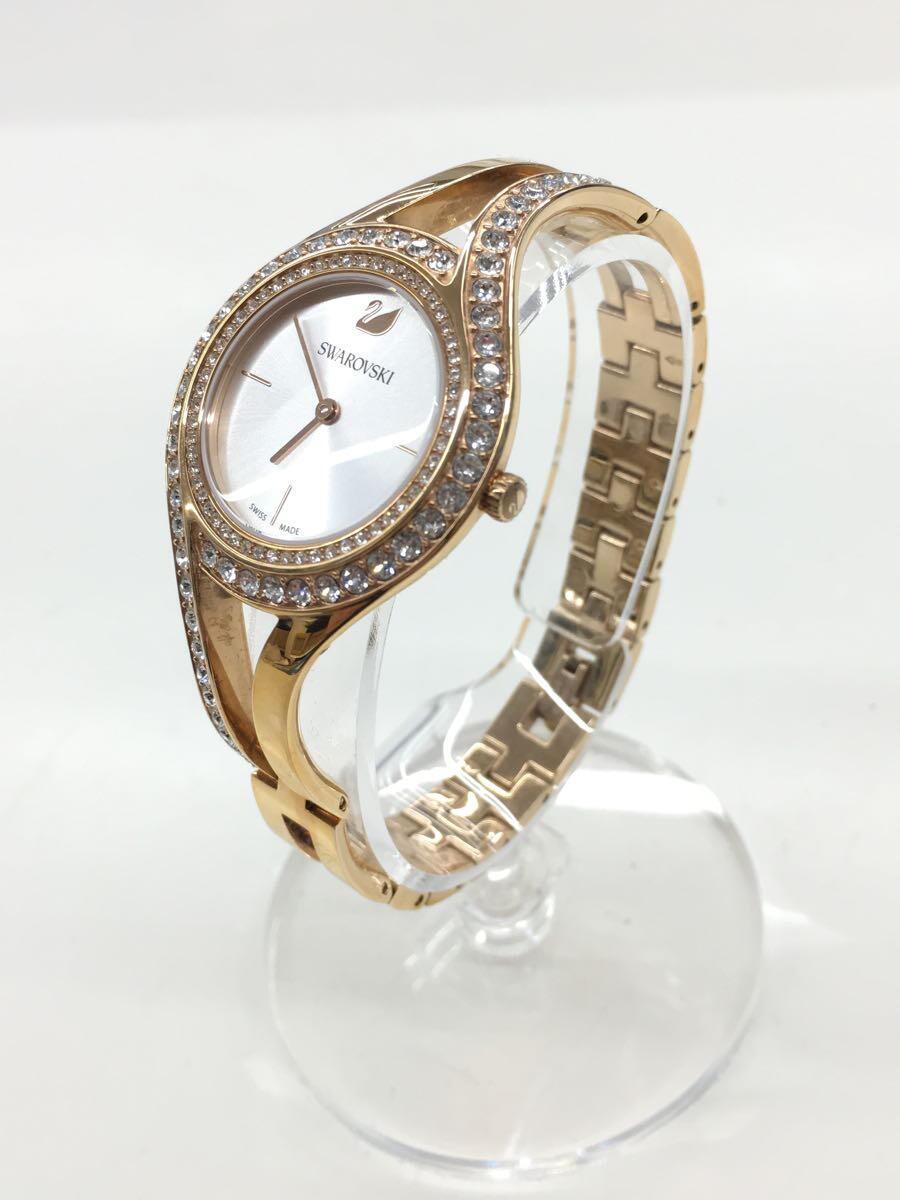 Swarovski(スワロフスキー) / クォーツ腕時計/アナログ/ステンレス/WHT/GLD/5377576/Eternal/エターナル ...