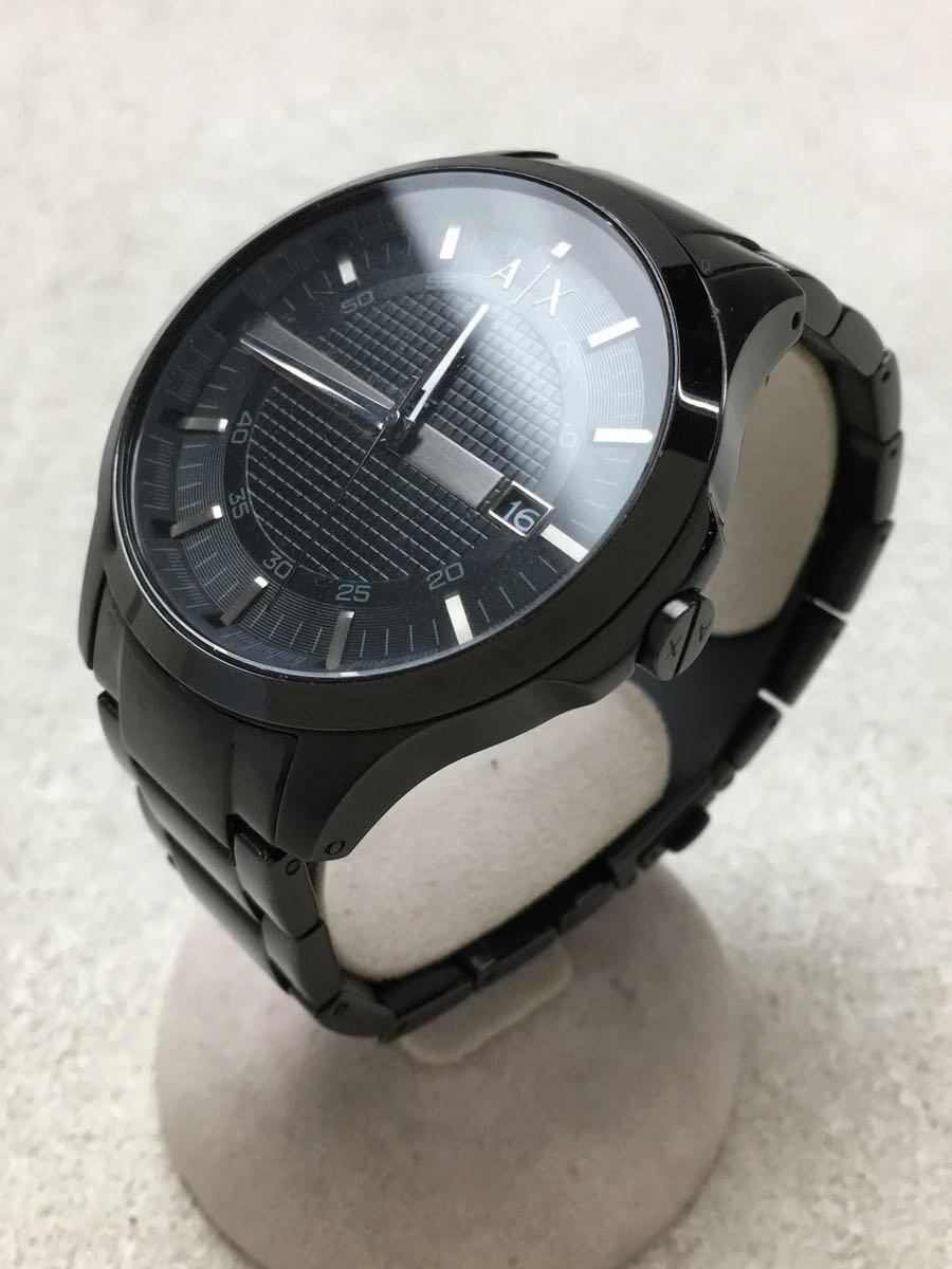 ARMANI EXCHANGE(アルマーニエクスチェンジ) / クォーツ腕時計/アナログ/ステンレス/BLK/AX7101 | 中古品の販売 ...