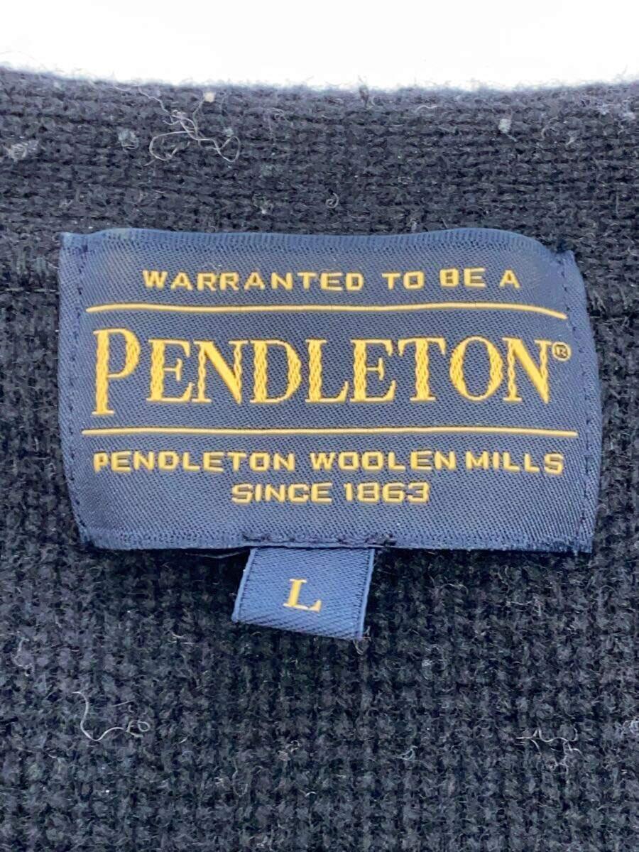 PENDLETON(ペンドルトン) / カーディガン(厚手)/L/ウール/BLK/2575-0002 | 古着の販売・通販ならセカンドストリート