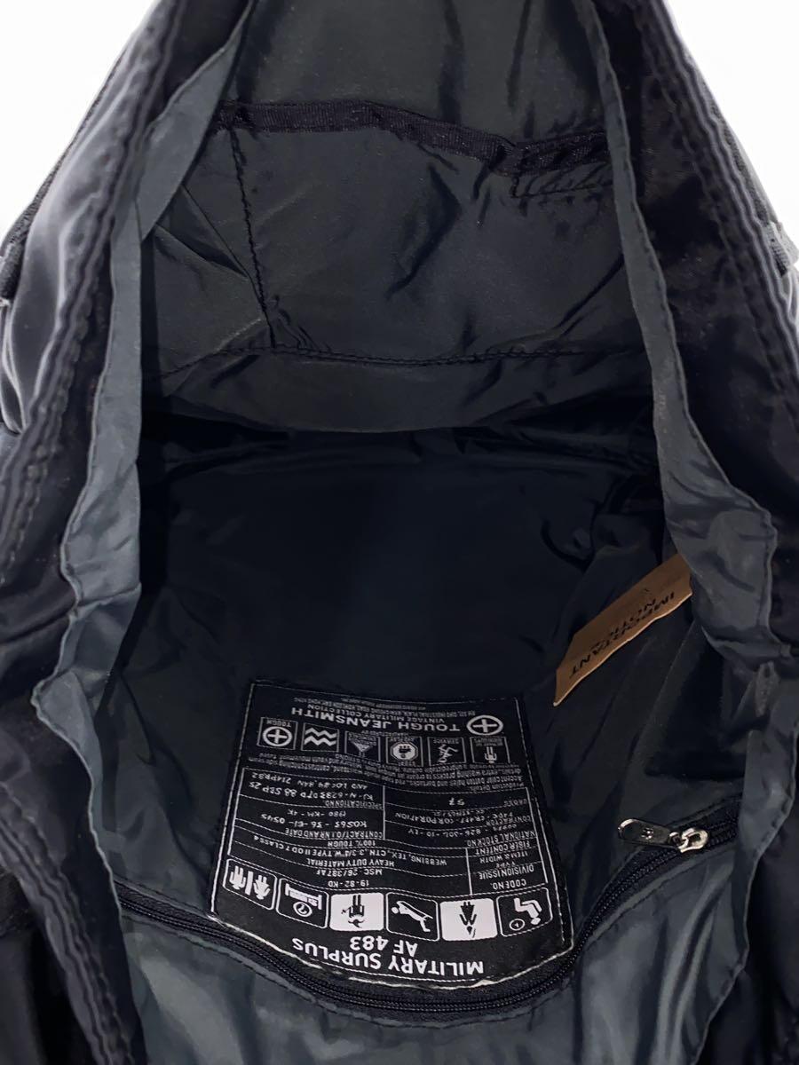 TOUGH jeansmith(タフジーンズスミス) / リュック/ナイロン/BLK/無地/AF483 | 中古品の販売・通販ならセカンドストリート