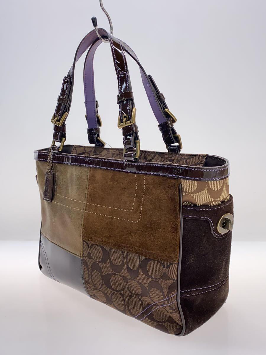 COACH(コーチ) / ハンドバッグ/クレイジーパターン/--/BRW/総柄/8F69 | 中古品の販売・通販ならセカンドストリート