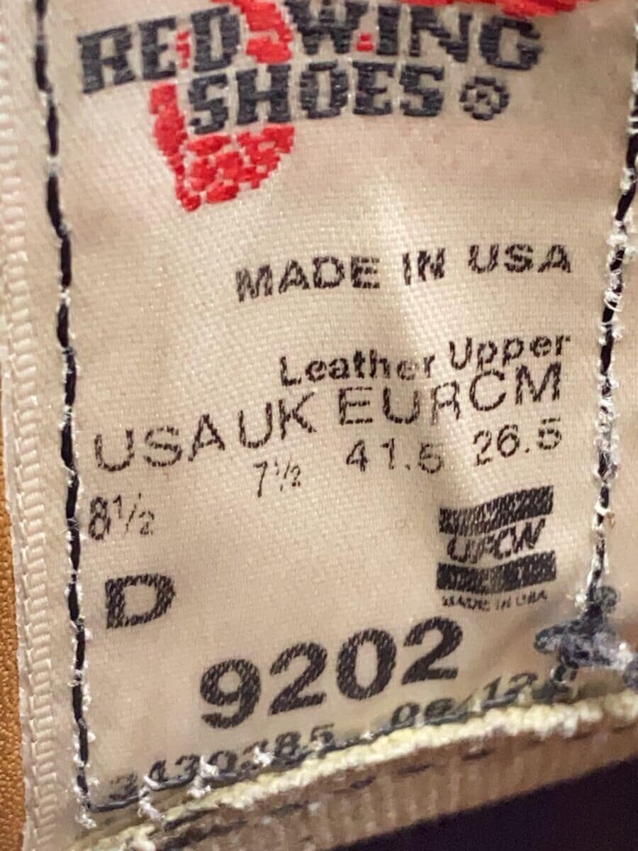 RED WING(レッドウィング) / ドレスシューズ/US8.5/BRW/9202 | 中古品の販売・通販ならセカンドストリート