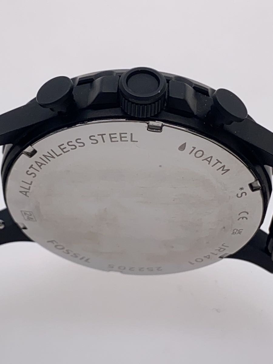 FOSSIL(フォッシル) / クォーツ腕時計/アナログ/BLK/BLK/252205 | 中古品の販売・通販ならセカンドストリート