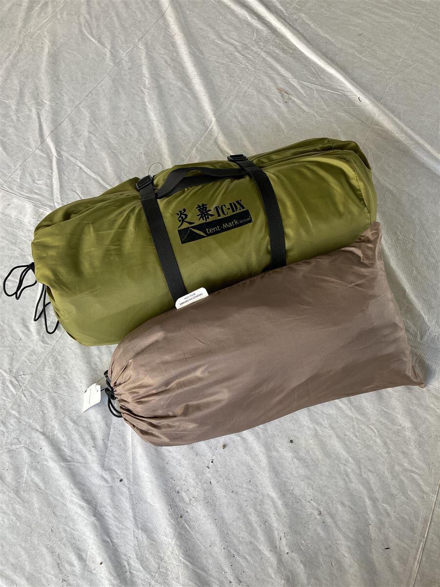 tent-Mark DESINGNS(テンマクデザイン) / TC-DX テント/2人用/KHK/炎幕TC-DX/スタンダードインナー/前幕セット | 中古品の販売・通販ならセカンドストリート