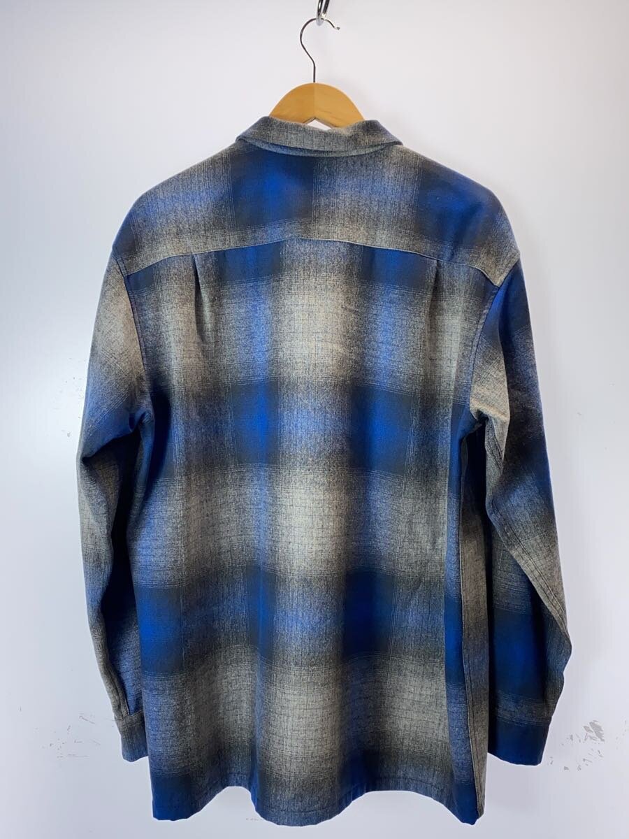 PENDLETON(ペンドルトン) / 長袖シャツ/L/ウール/BLU/オンブレCK | 古着の販売・通販ならセカンドストリート