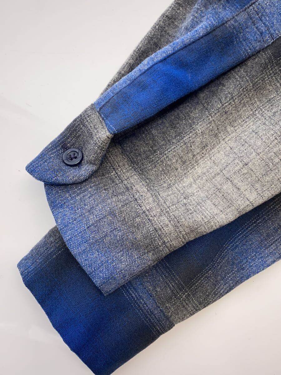 PENDLETON(ペンドルトン) / 長袖シャツ/L/ウール/BLU/オンブレCK | 古着の販売・通販ならセカンドストリート