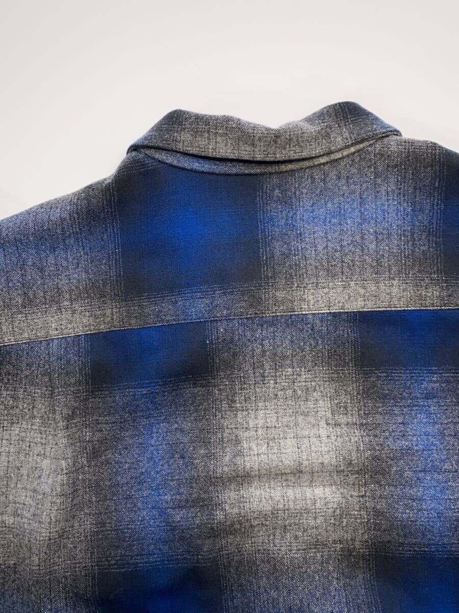 PENDLETON(ペンドルトン) / 長袖シャツ/L/ウール/BLU/オンブレCK | 古着の販売・通販ならセカンドストリート