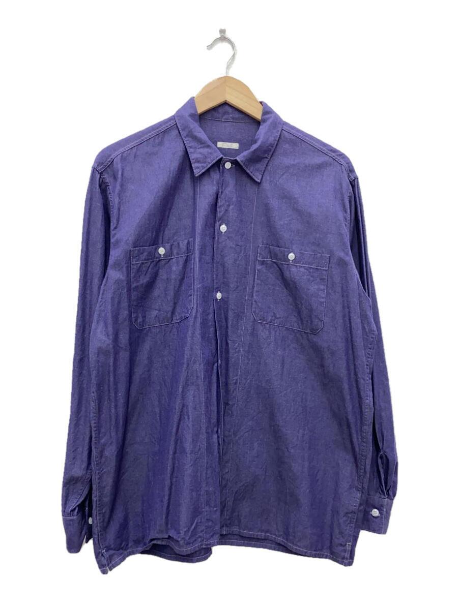 COMOLI(コモリ) / オープンカラーシャツ/開襟/長袖シャツ/3/コットン/パープル/N03-02004 | 古着の販売・通販なら ...