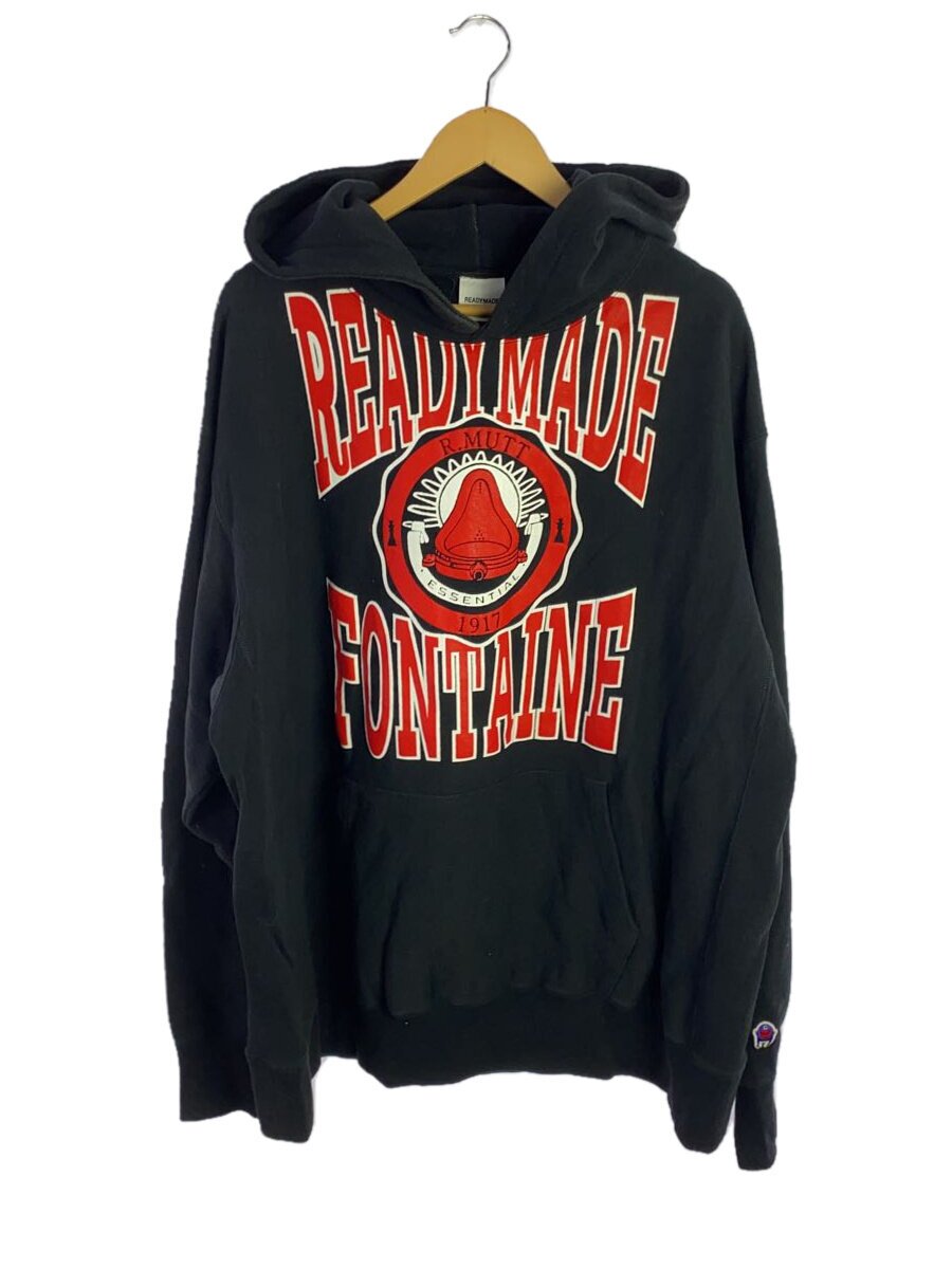 READYMADE(レディメイド) / 21AW/R.MUTT HOODIE/L/コットン/BLK/RE-CO-BK-00-00-195 ...