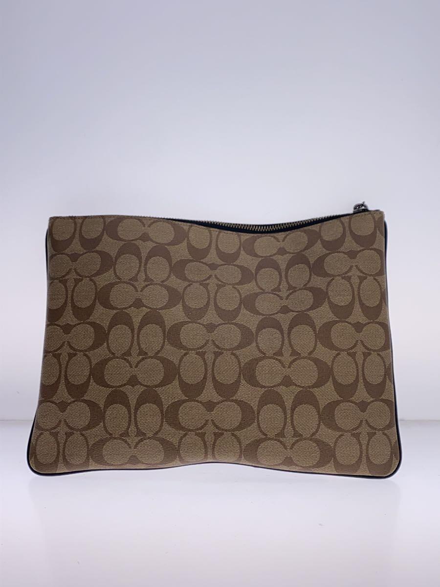 COACH(コーチ) / セカンドバッグ/レザー/BEG/モノグラム | 中古品の販売・通販ならセカンドストリート