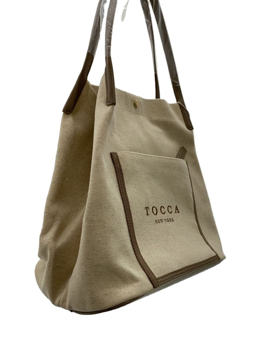 TOCCA(トッカ) / ハンドバッグ/--/BEG/無地 | 中古品の販売・通販ならセカンドストリート