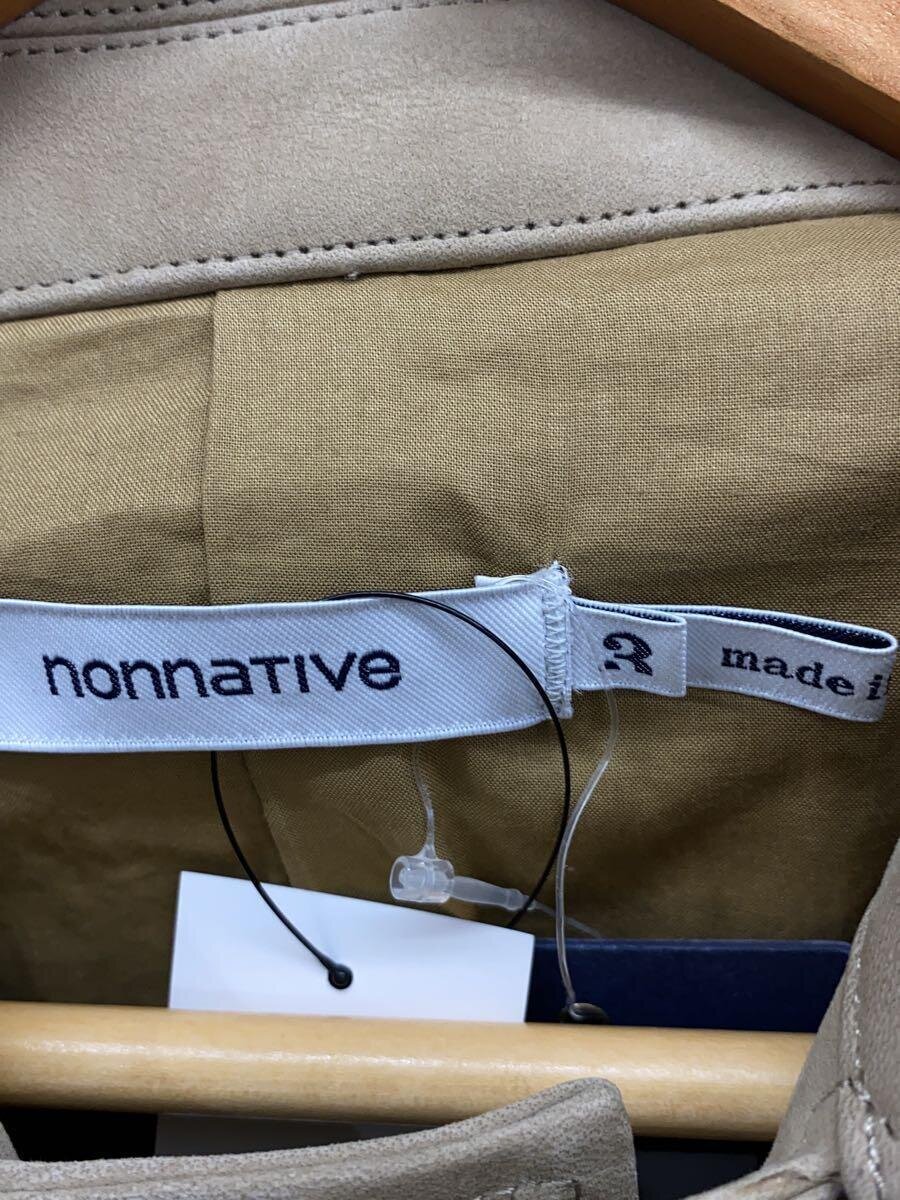 nonnative(ノンネイティブ) / RANCHER JACKET/レザージャケット・ブルゾン/3/牛革/BEG/NN-J4112 | 古着の販売・通販ならセカンドストリート