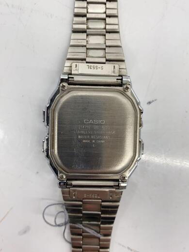 CASIO(カシオ) / クォーツ腕時計/デジタル/SLV/SLV/DB-810/データバンク | 中古品の販売・通販ならセカンドストリート