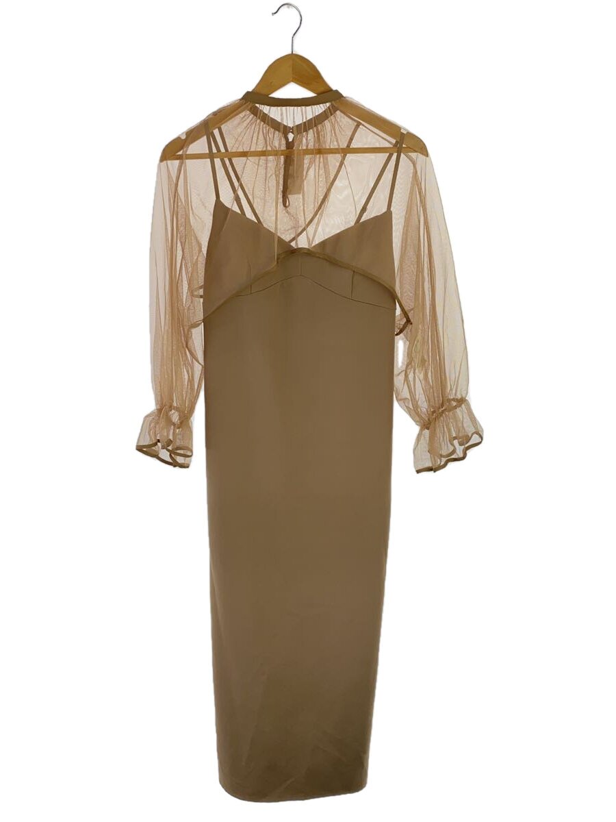 AMERI(アメリヴィンテージ) / ワンピース/M/ポリエステル/BEG | 古着の販売・通販ならセカンドストリート