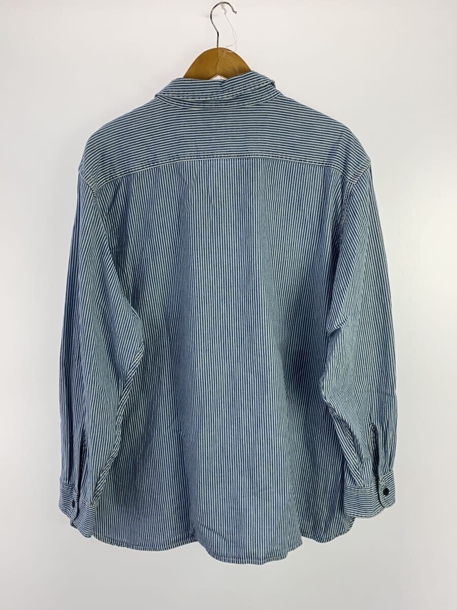 Levi’s(リーバイス) / ワークシャツ/オーバーシャツ//長袖シャツ/XL/コットン/ブルー/ストライプ/19587-0154 | 古着 ...