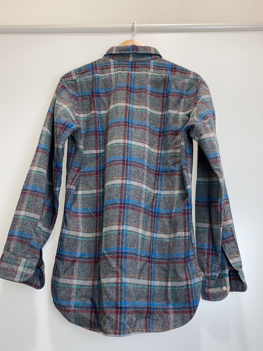 PENDLETON(ペンドルトン) / ネルシャツ/L/ウール/GRY/チェック/70S | 古着の販売・通販ならセカンドストリート