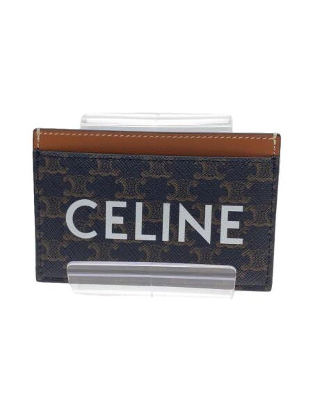 CELINE(セリーヌ) / トリオンフキャンバス/パスケース/PVC/BRW/メンズ